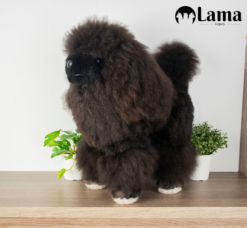 French Poodle Decorativo de Alpaca G - Lama Legacy